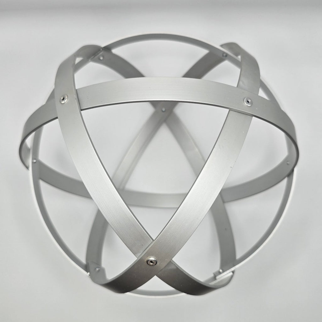 Genesa Crystal Artigianale in Alluminio: Geometria Sacra